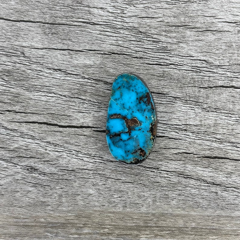 Candelaria Turquoise {C123} Cabochon | Gemstone | Cab | Polished Stone ...