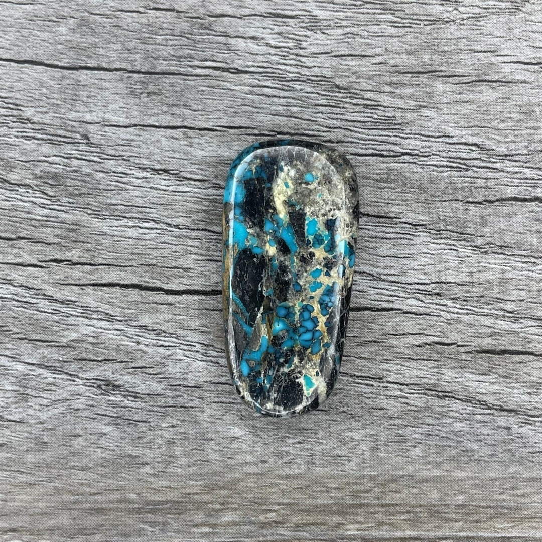 Apache Blue Turquoise A322 Cabochon Gemstone Cab Polished Stone - Etsy
