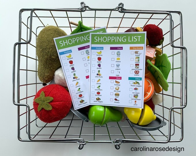Kids Shopping List - Etsy
