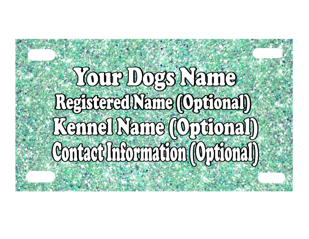 Personalized Crate Tags, Choice of Designs, Personalized With Your Dogs ...