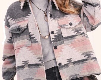 Western Aztec Jacket | Etsy