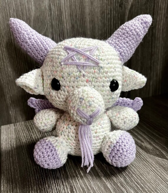 Pastel Chibi Baphomet Amigurumi - Etsy
