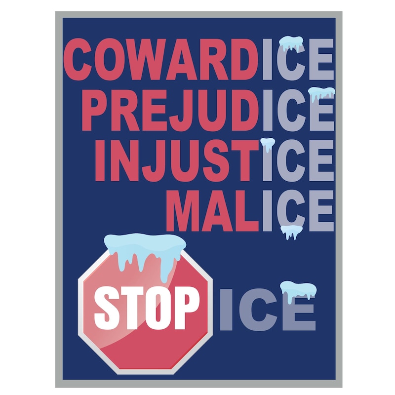 Ice Protest Poster - Etsy