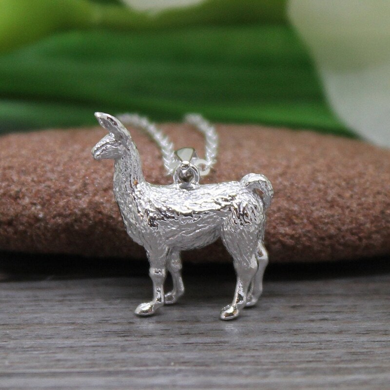 Llama Necklace - Etsy
