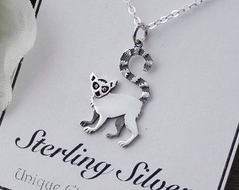 Lemur Necklace | Etsy