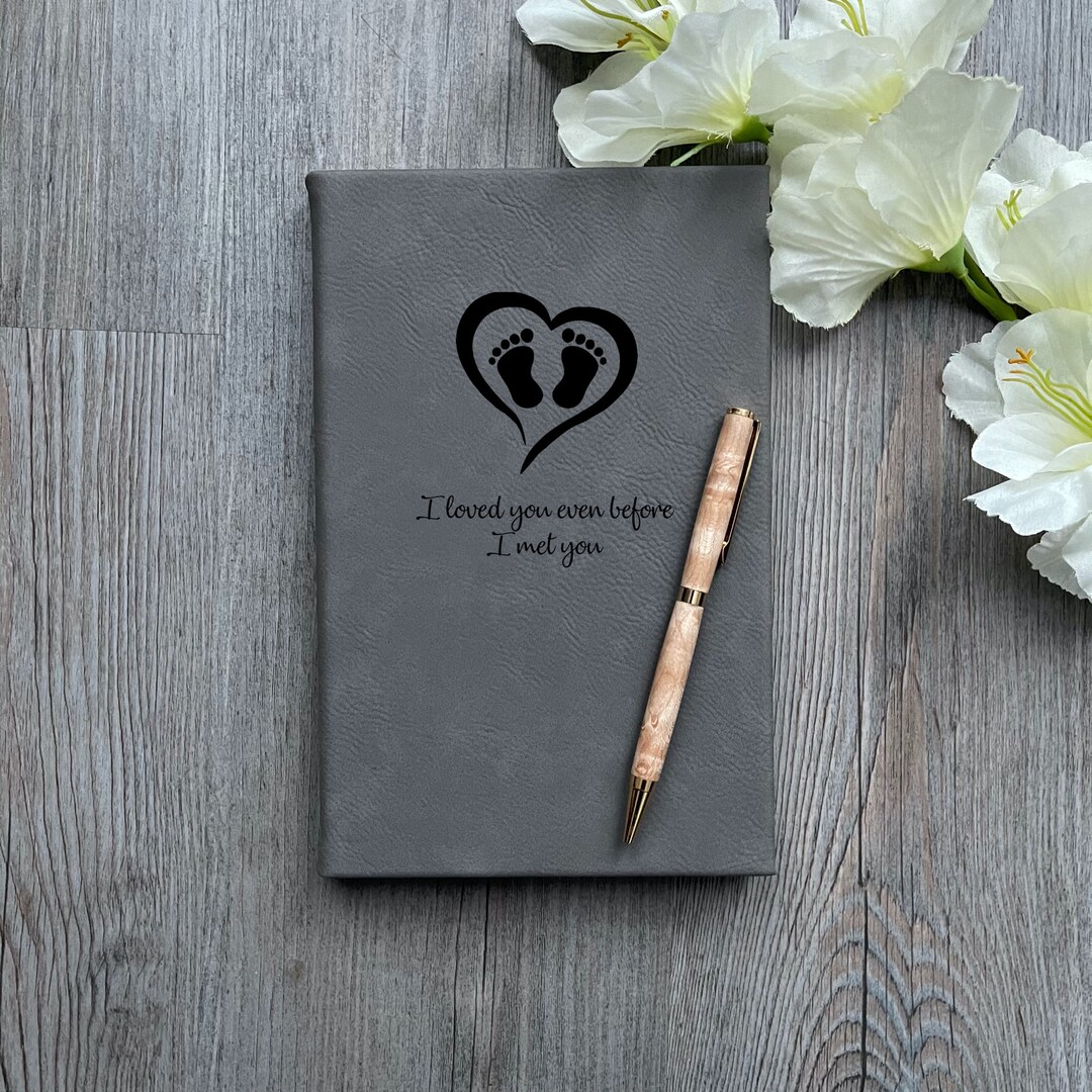 Personalized Pregnancy Journal * Pregnancy Notebook * Custom Leather ...