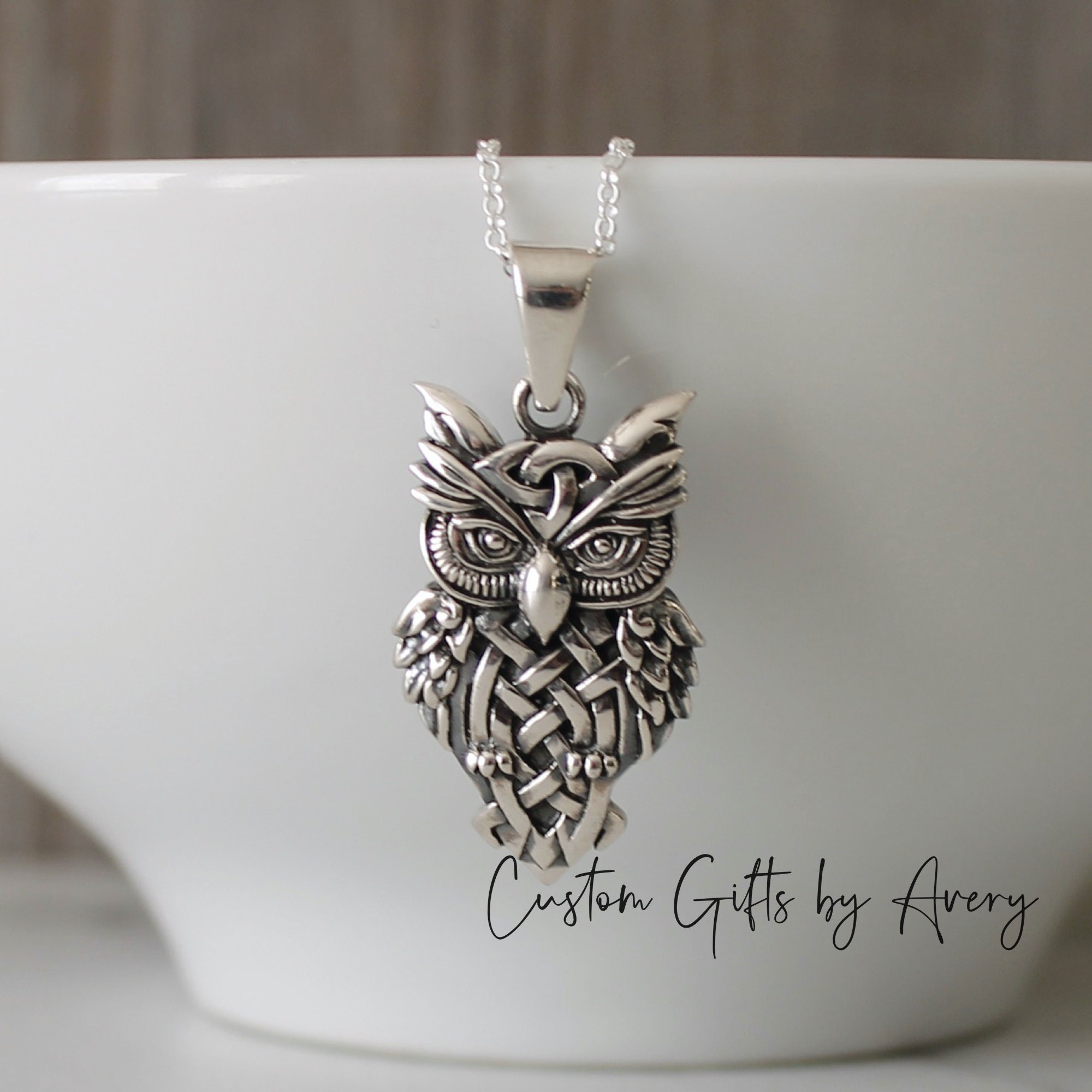 Celtic Knot Owl
