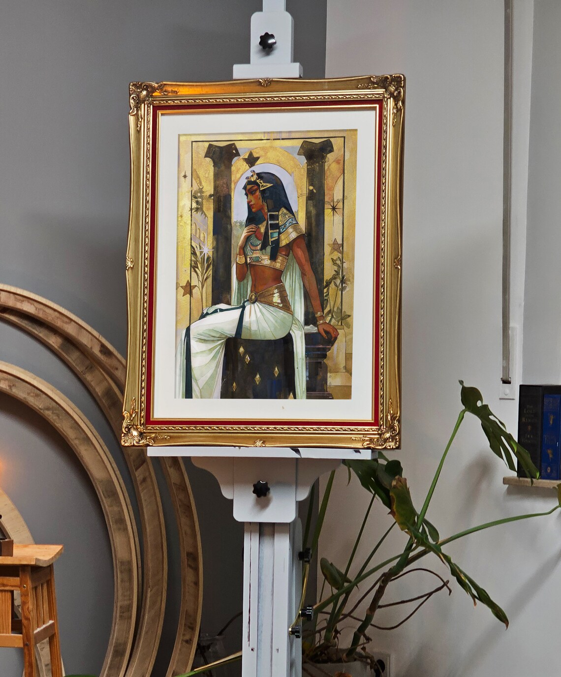 Queen Tiye (high Priestess Tarot Card) - Limited Edition Fine Art Print ...