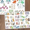 Animal Alphabet Cards - Alphabet Letters With Zoo Animal Illustrations ...