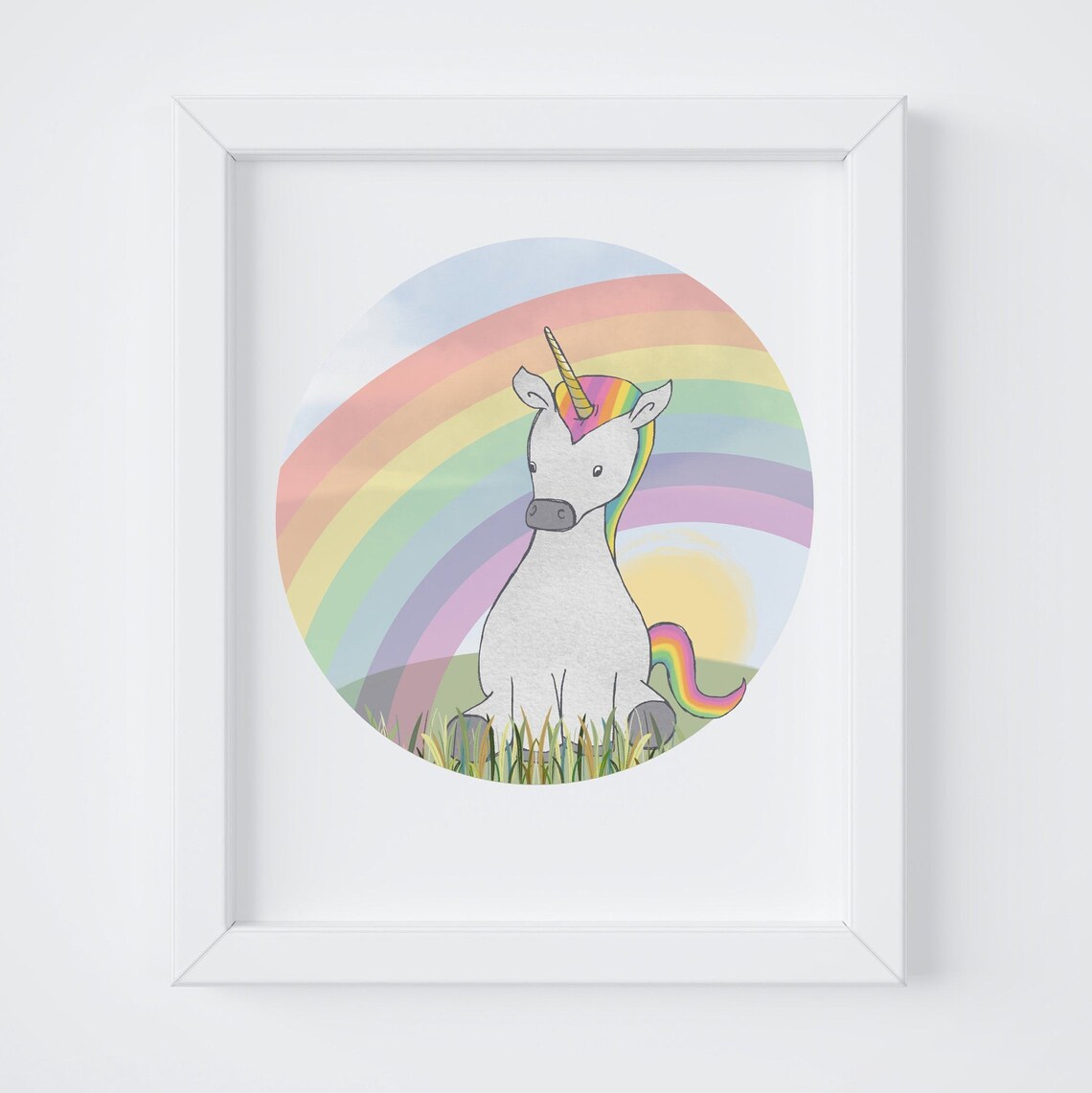 Mythical Creature Print Set of 6 Magical Creature Nursery | Etsy