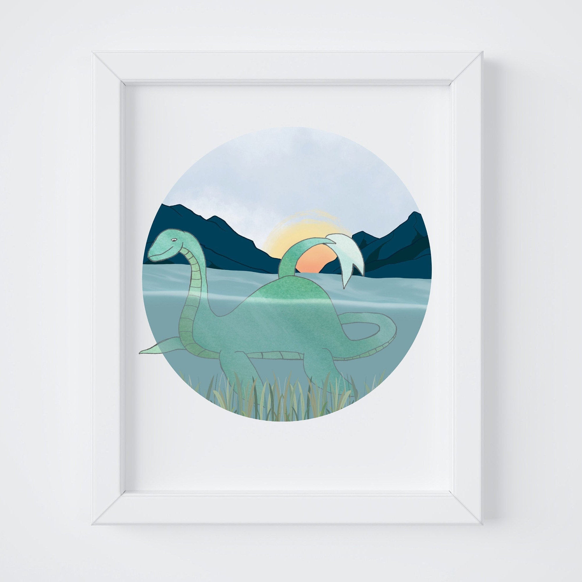 Mythical Creature Print Set of 6 Magical Creature Nursery | Etsy