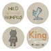 Where the Wild Things Are Birthday Party Favors Custom Stickers for ...