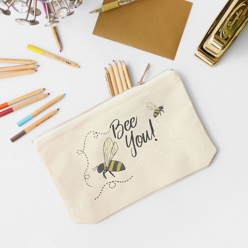 Canvas Pencil Bag for Kids Personalized Gift for Kids - Etsy