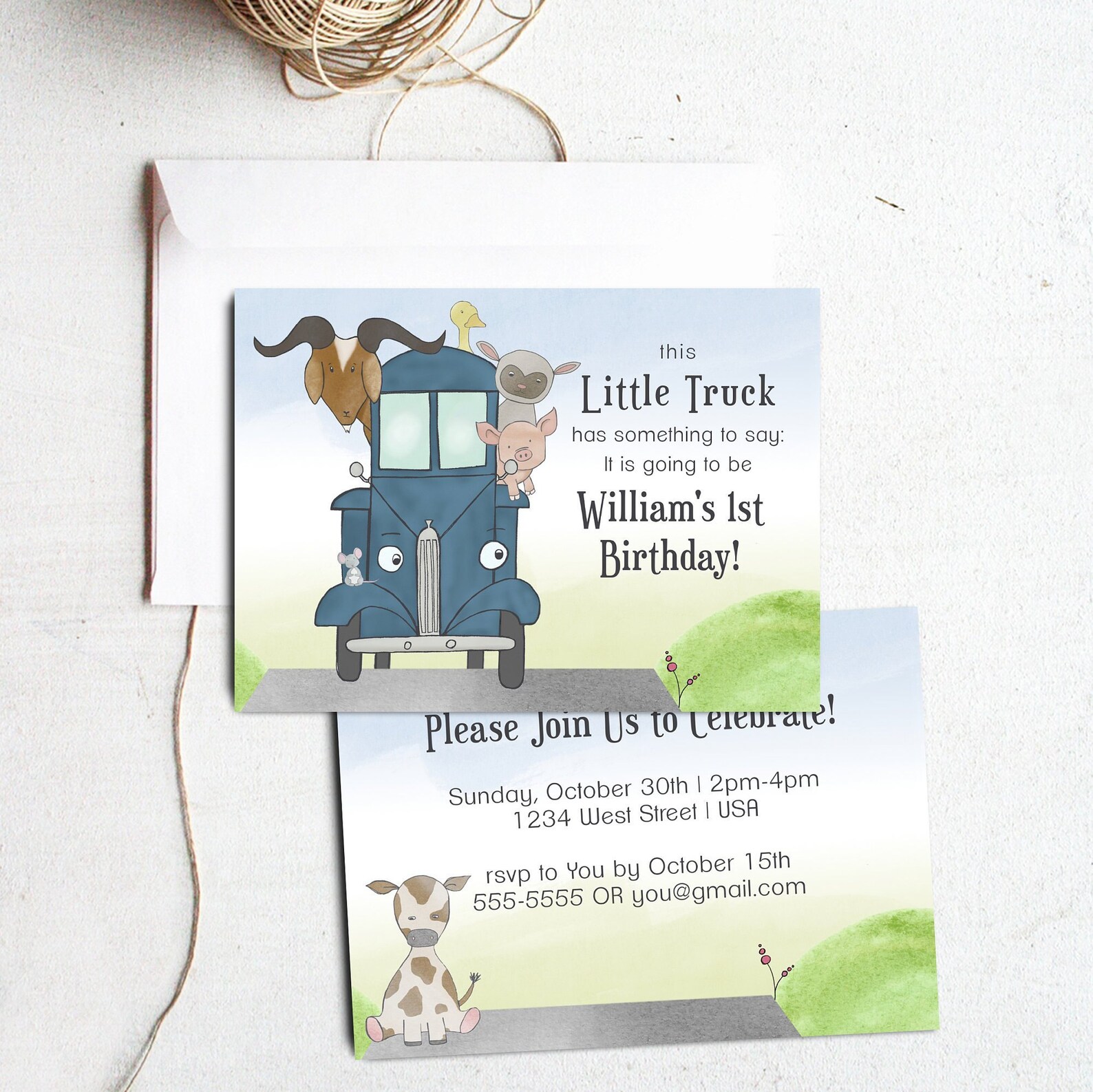 Custom Birthday Invitation Design Custom Invitation Design | Etsy