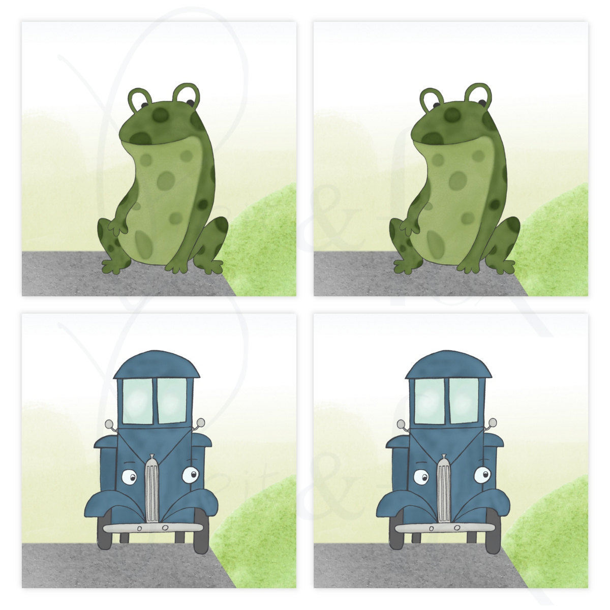 Little Blue Truck Birthday Party Favors Custom Stickers for - Etsy