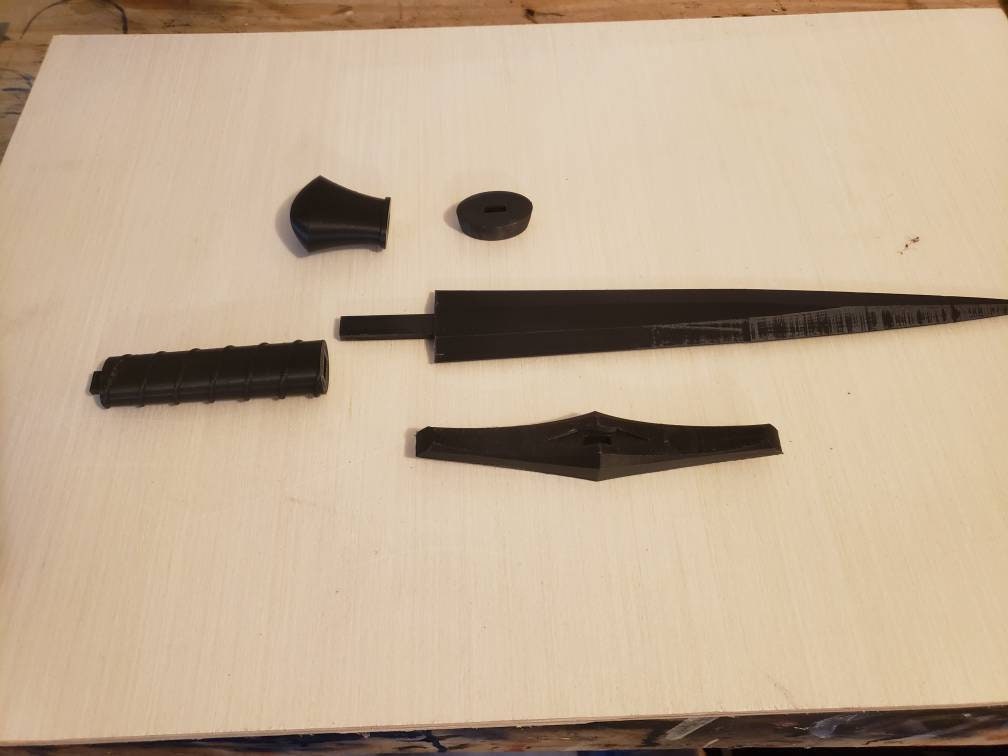 3d Printed Dagger Kit - Etsy