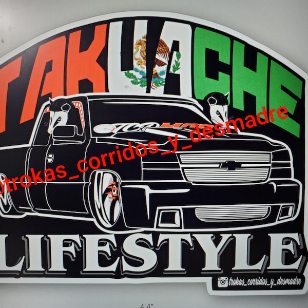 Takuache Truck Decals - Etsy