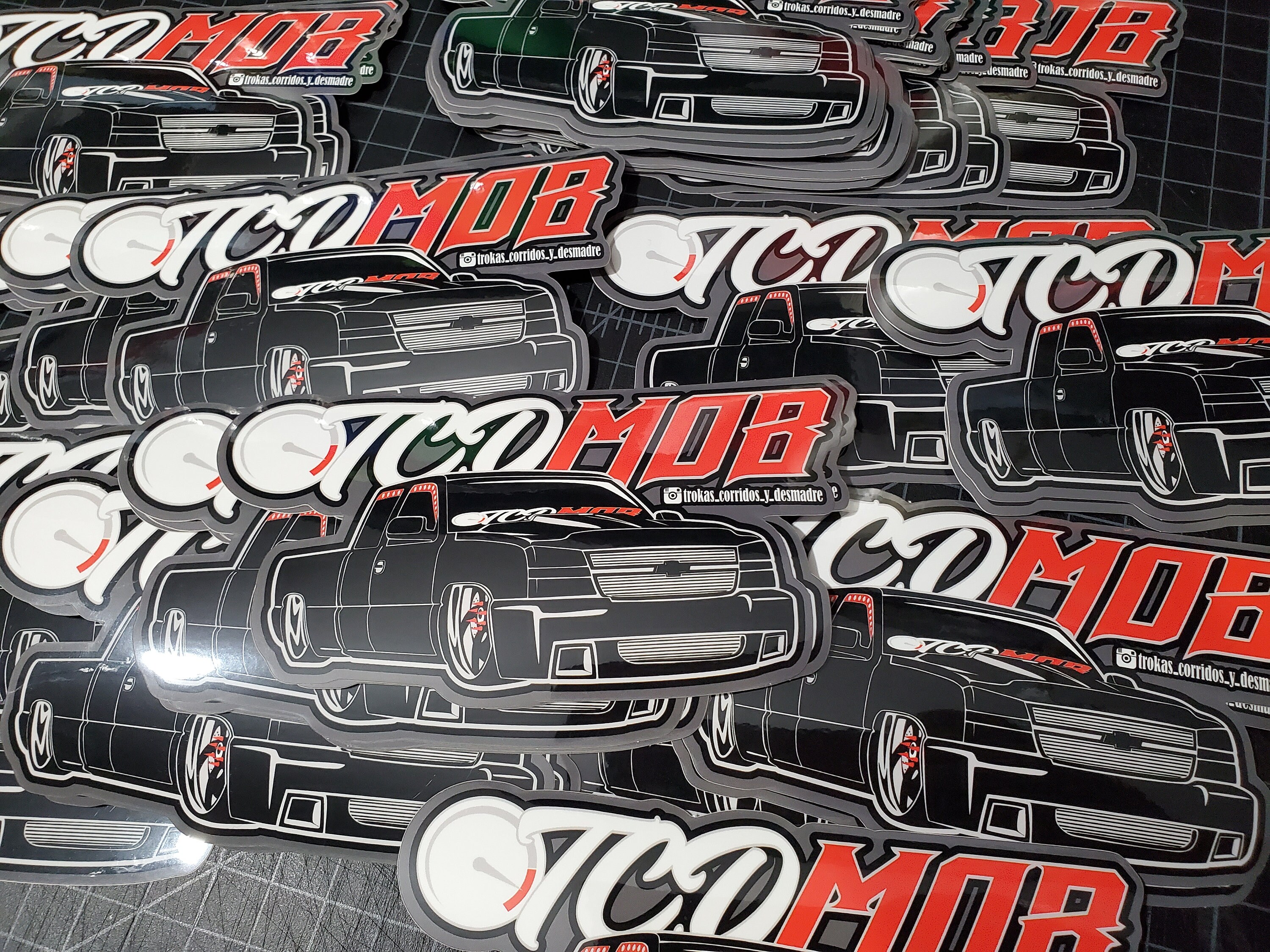 TCDMOB Truck supporter sticker, truck sticker,suelo mob,trokiando ...