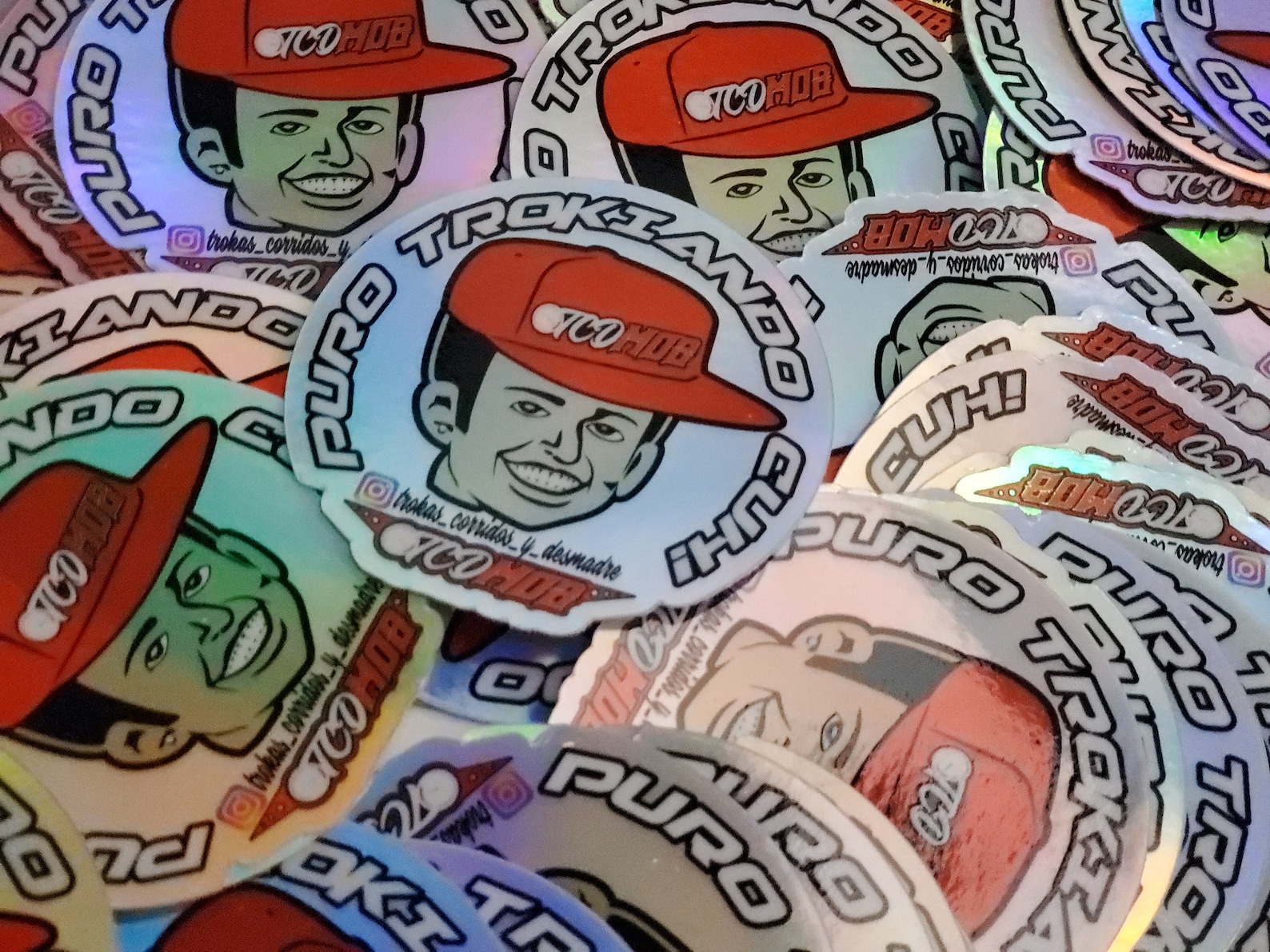 Puro Trokiando Cuh Edgar Meme Takuache Sticker Funny - Etsy