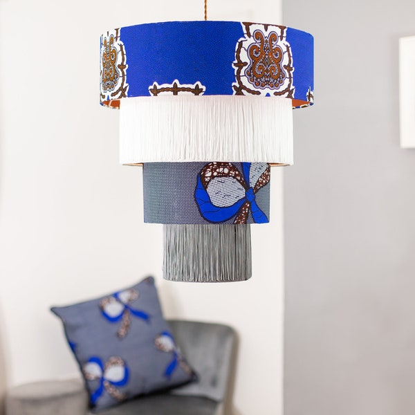 African Chandelier Lampshade - Etsy