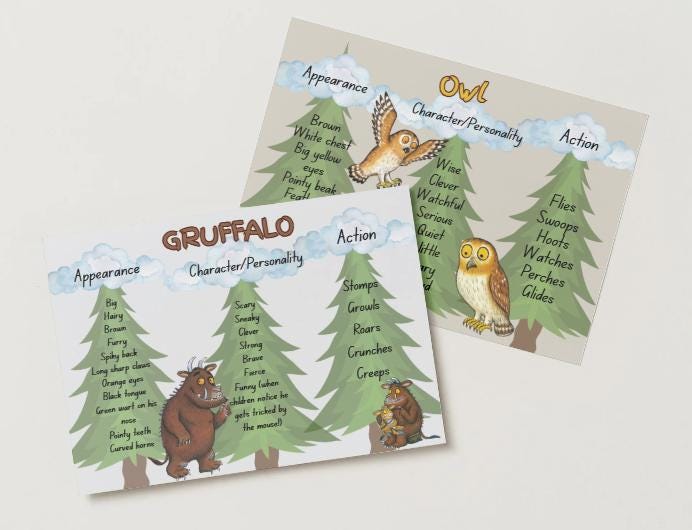 The Gruffalo - 44 Page Activity Pack - Etsy