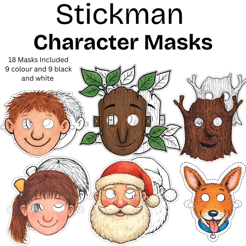 Stick Man Costume Kids - Etsy UK