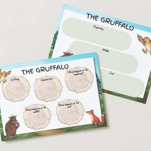 The Gruffalo - 44 Page Activity Pack - Etsy