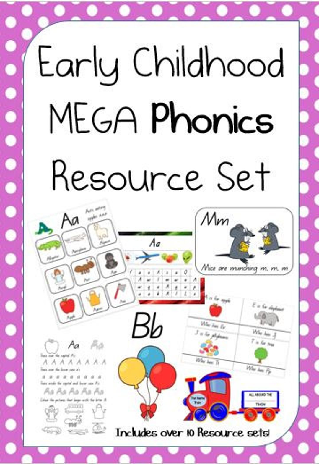 Early Childhood Mega Phonics Resource Set - Etsy