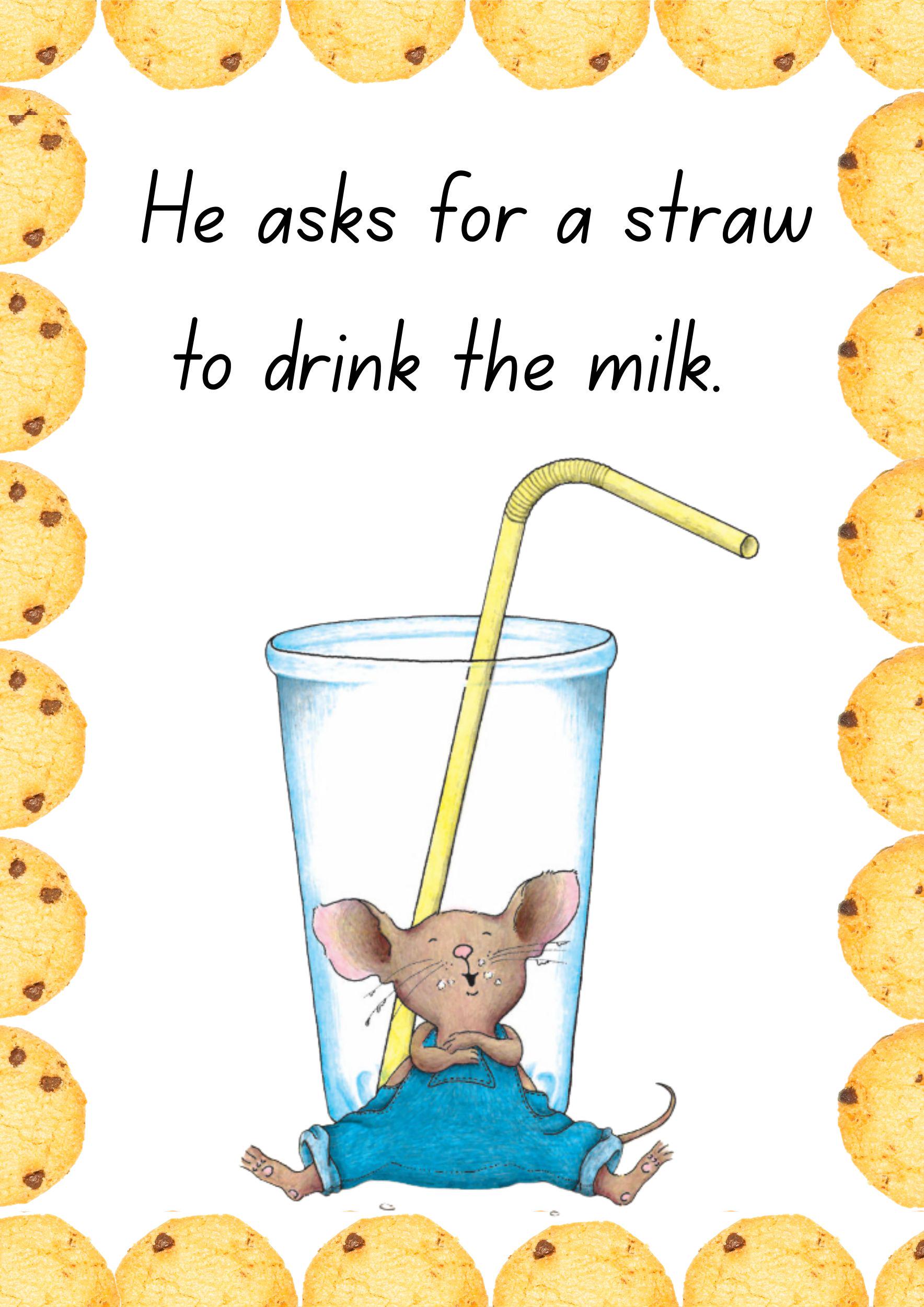 If You Give a Mouse a Cookie - Set of 20 Story Sequencing Cards - Etsy