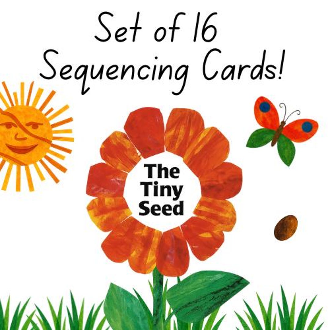 The Tiny Seed Set of 16 Story Sequencing Cards - Etsy