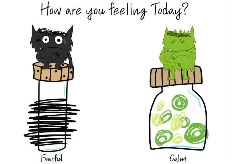 The Colour Monster - Activity and Poster Set - 18 Pages! - Etsy