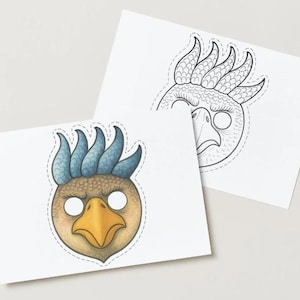 Where the Wild Things Are – Character Masks Printable Set - Etsy