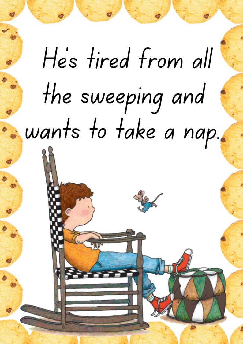 If You Give a Mouse a Cookie - Set of 20 Story Sequencing Cards - Etsy