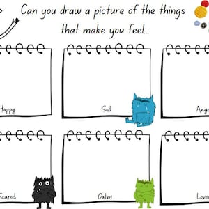 The Colour Monster - Activity and Poster Set - 18 Pages! - Etsy