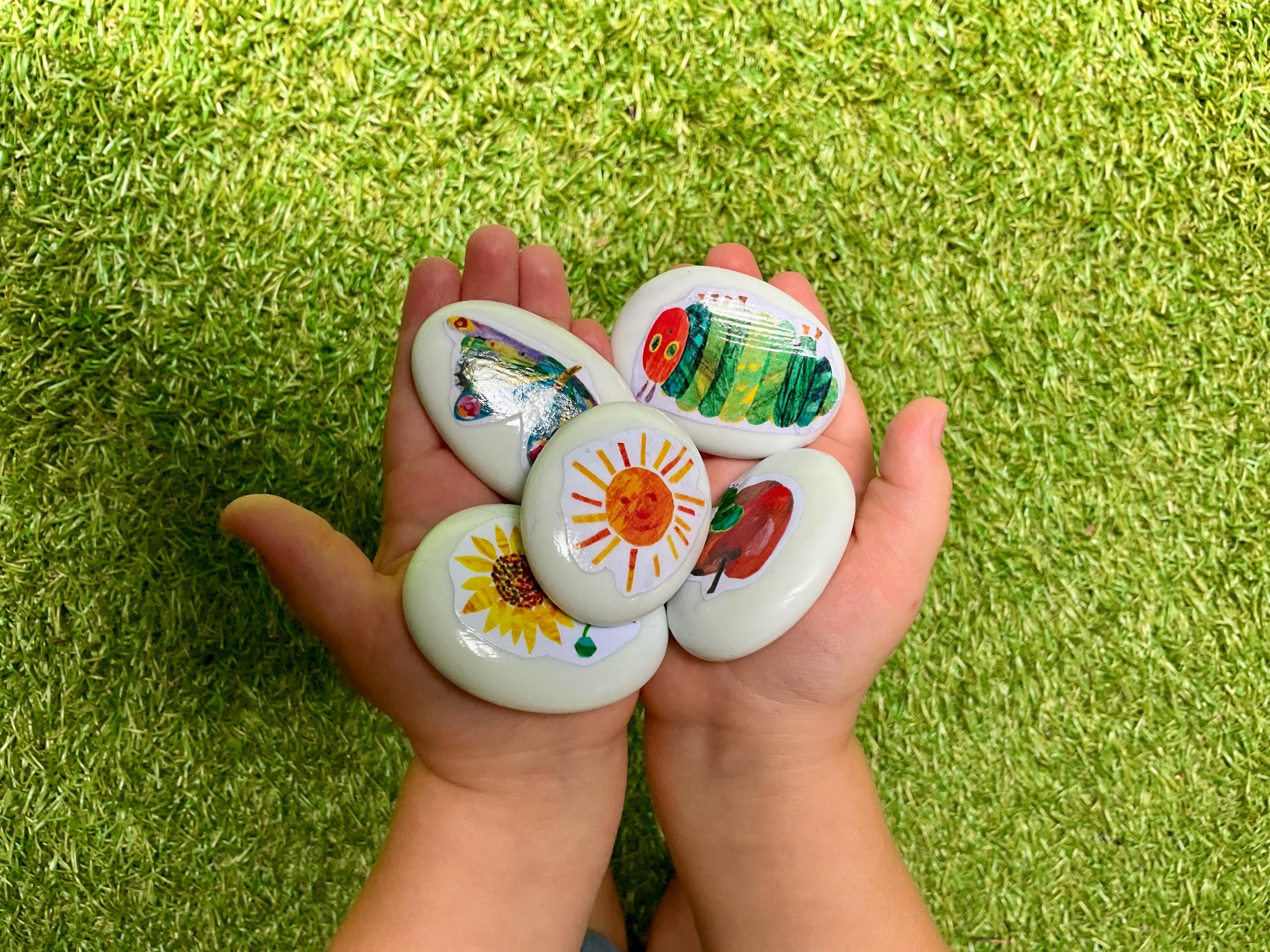 The Very Hungry Caterpillar Story Stones - Set of 16 - Etsy Australia