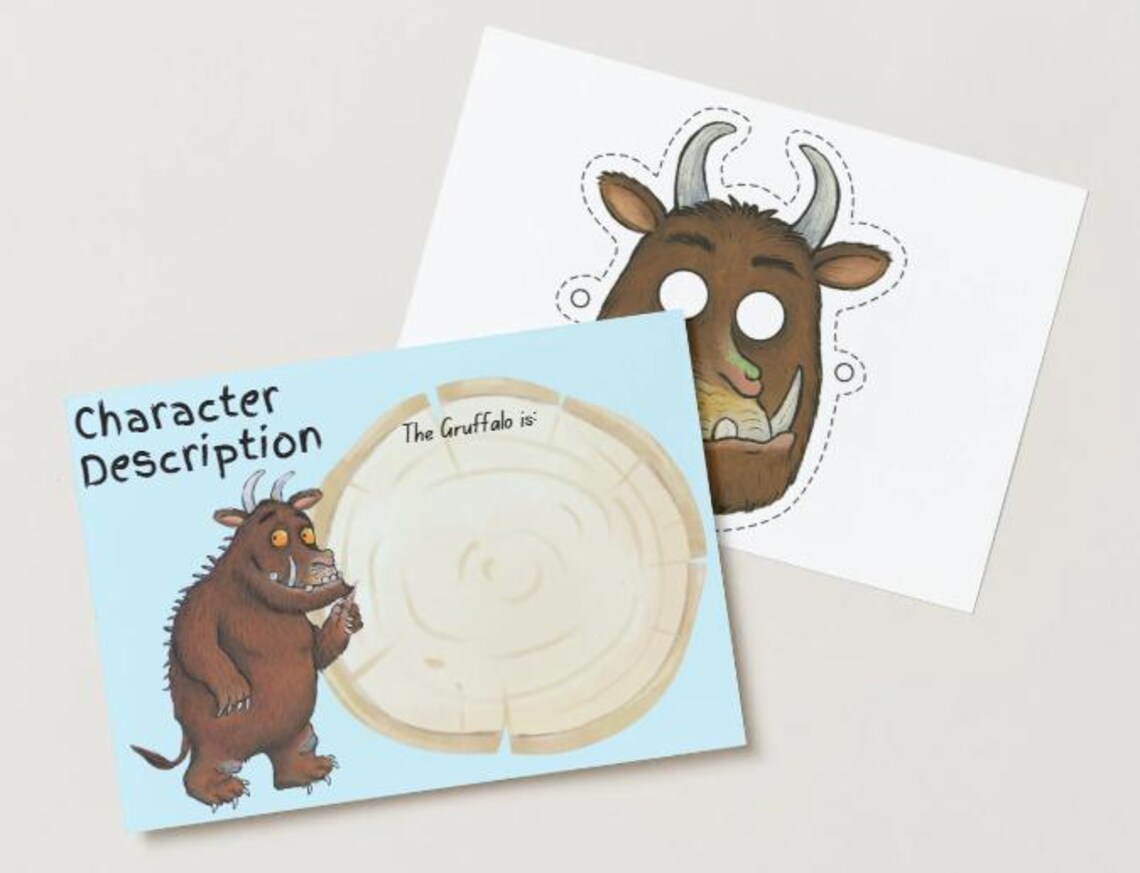 The Gruffalo - 44 Page Activity Pack - Etsy