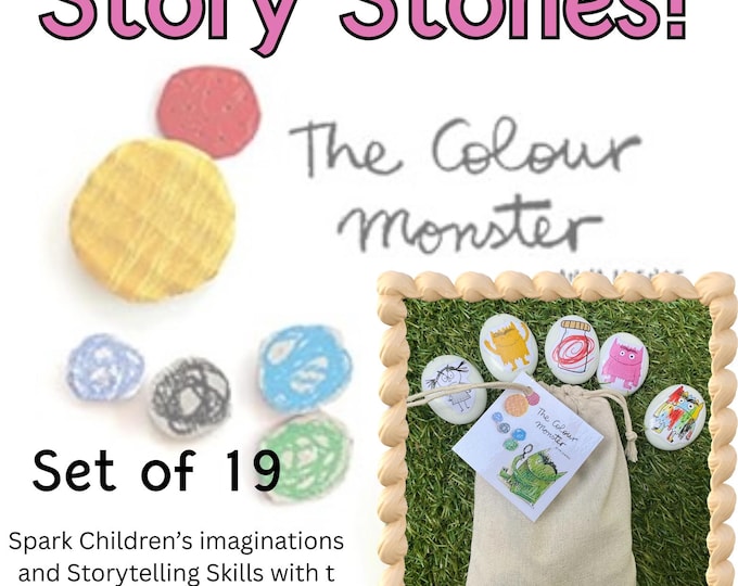 The Colour Monster Feeling Word Posters - Etsy Australia