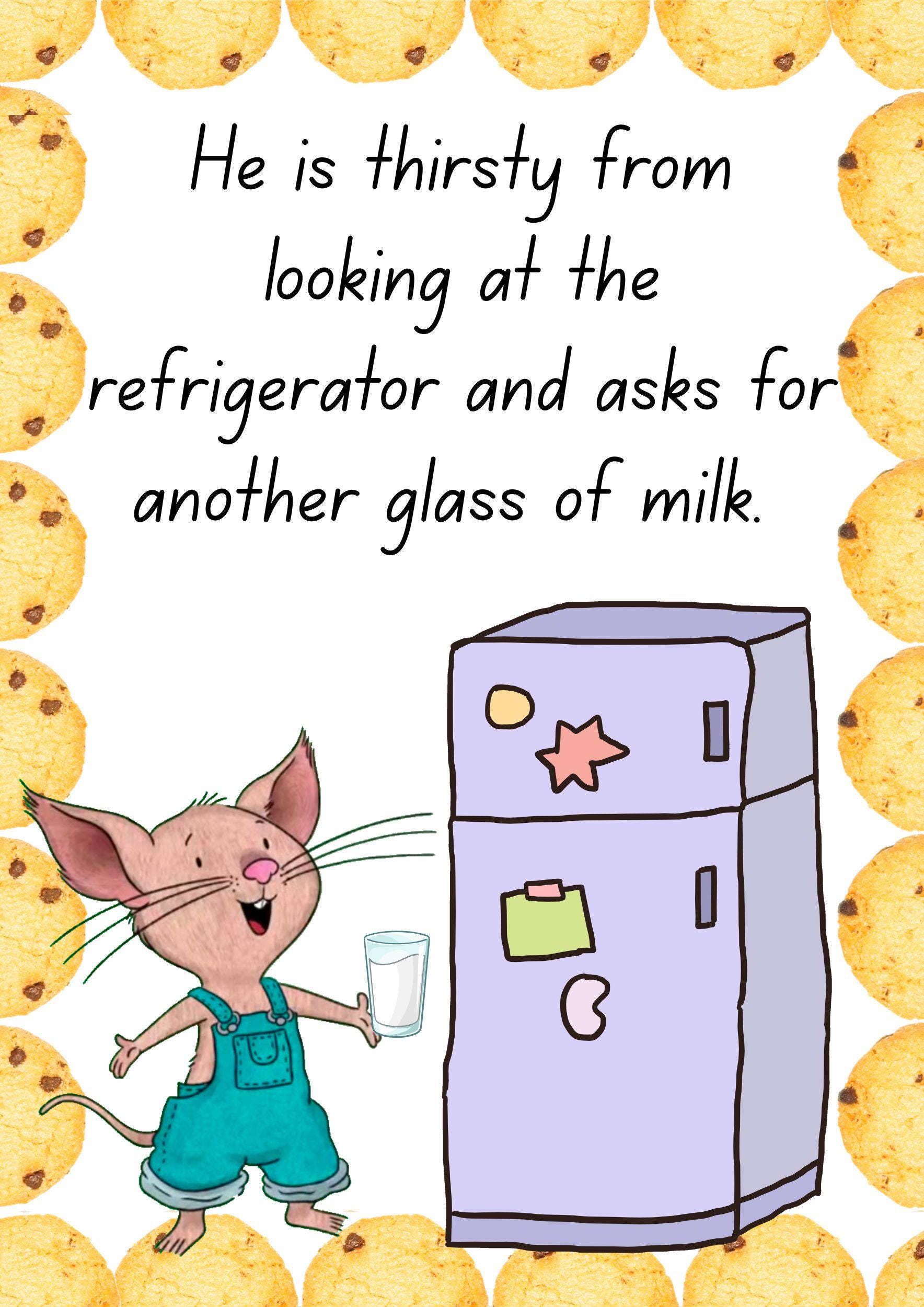 If You Give a Mouse a Cookie - Set of 20 Story Sequencing Cards - Etsy
