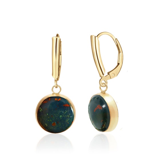 Bloodstone earrings store