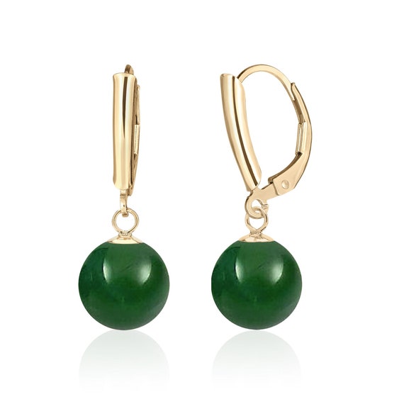 Etsy jade earrings store