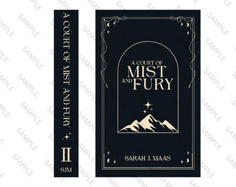 ACOWAR by Sarah J Maas Book Cover Design | PNG | for Cricut - Etsy