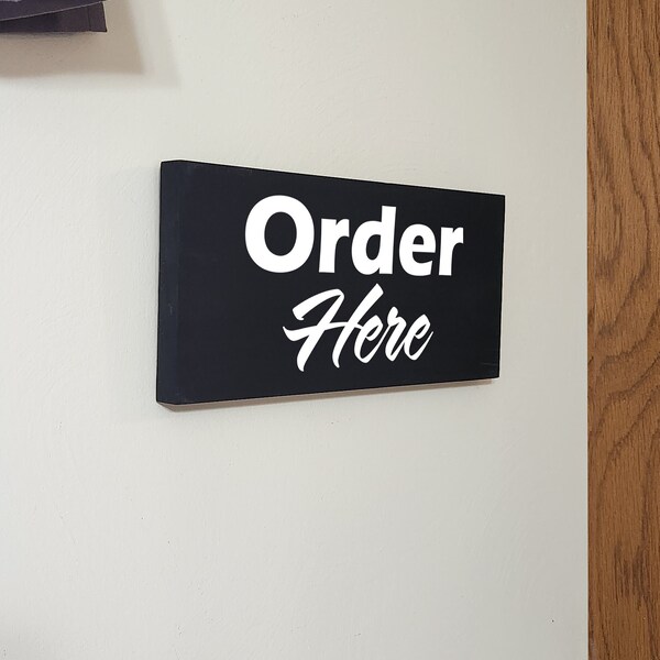 Order Here Sign - Etsy