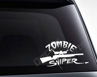 Zombie decals | Etsy