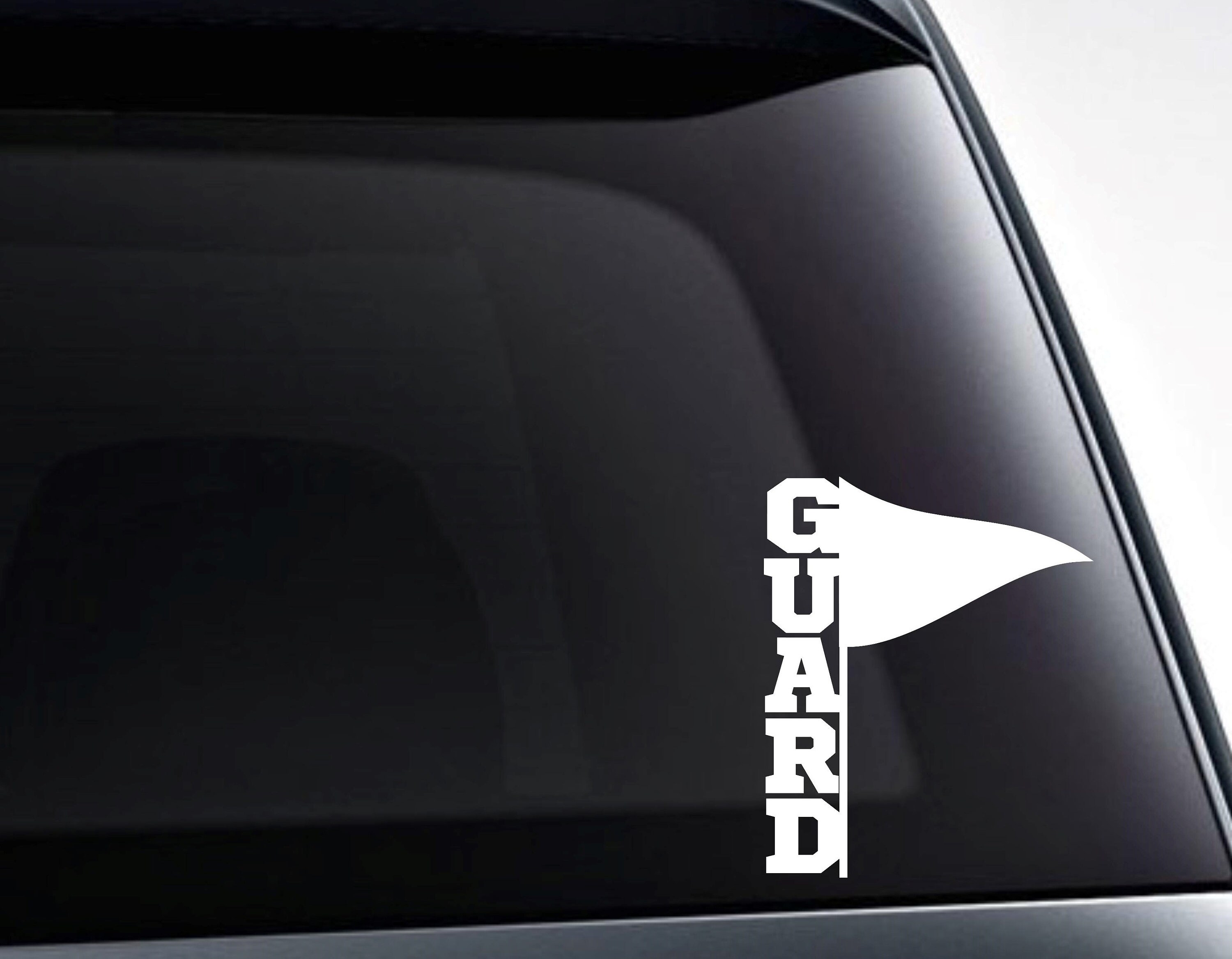 Electronics & Accessories Color Guard Flag Marching Band Vinyl Decal ...