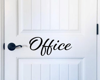 Office Wall Sticker - Etsy