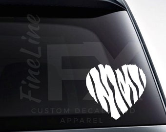 Tiger Stripes Decal - Etsy