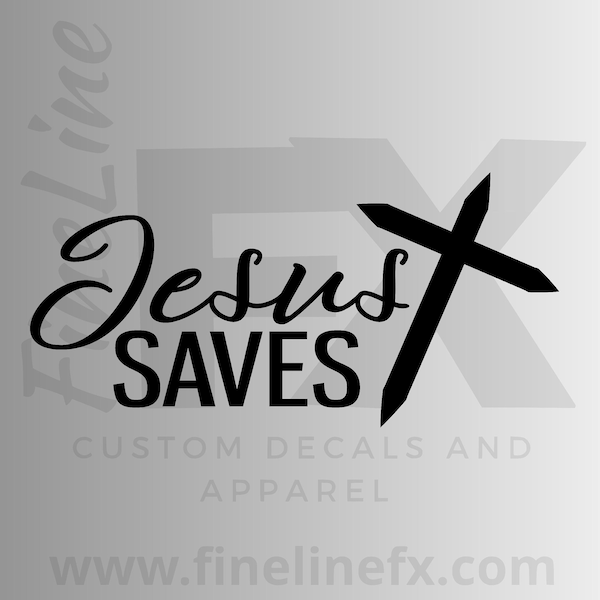 Jesus Saves Cross - Etsy