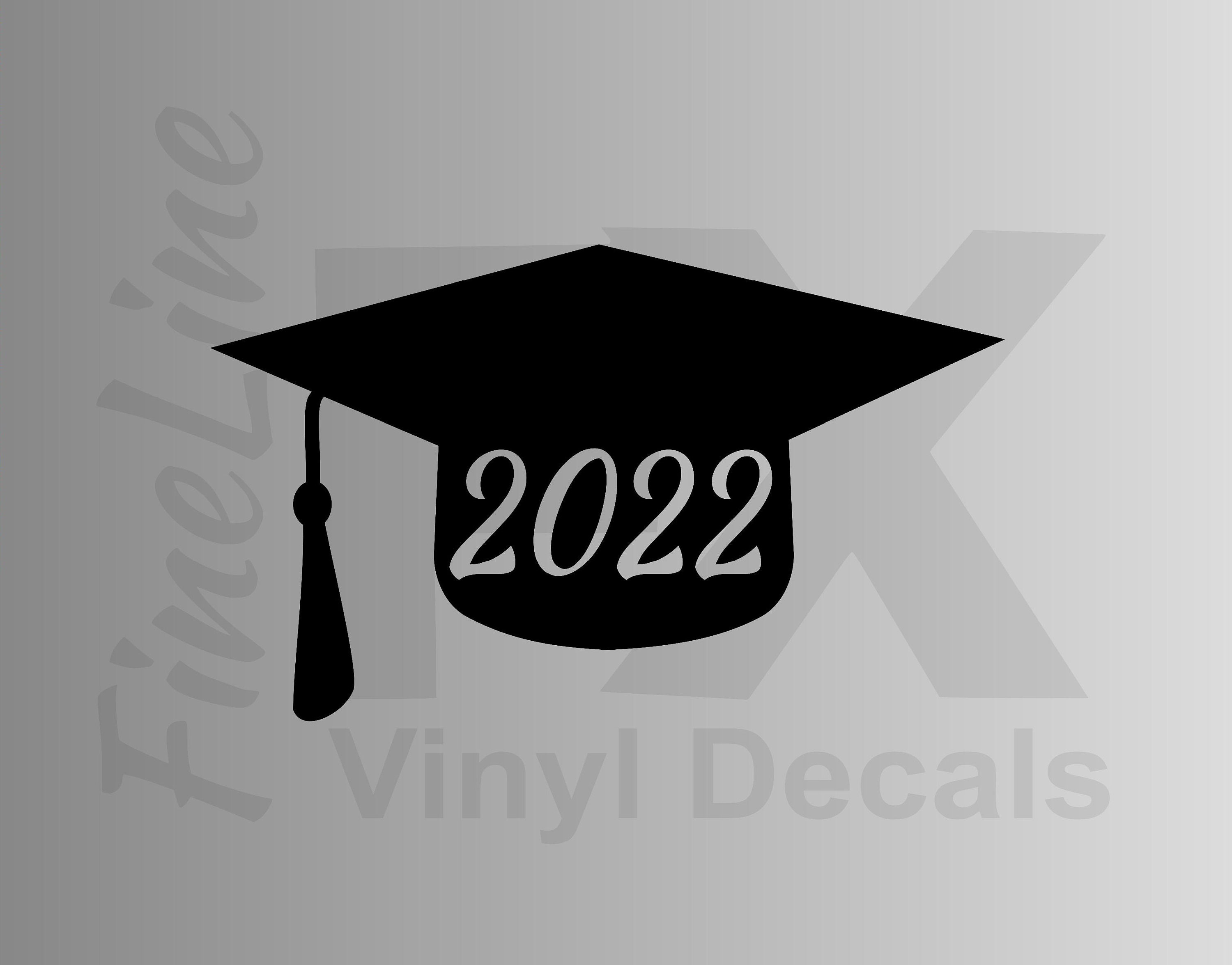 Graduation Cap 2022 White