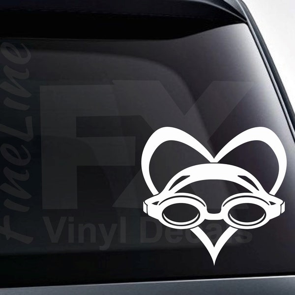 Swimmer Decal - Etsy