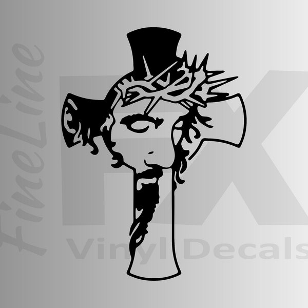 Jesus Decal - Etsy